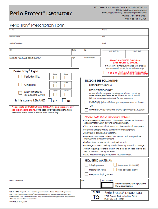 Impressions, Rx and Lab